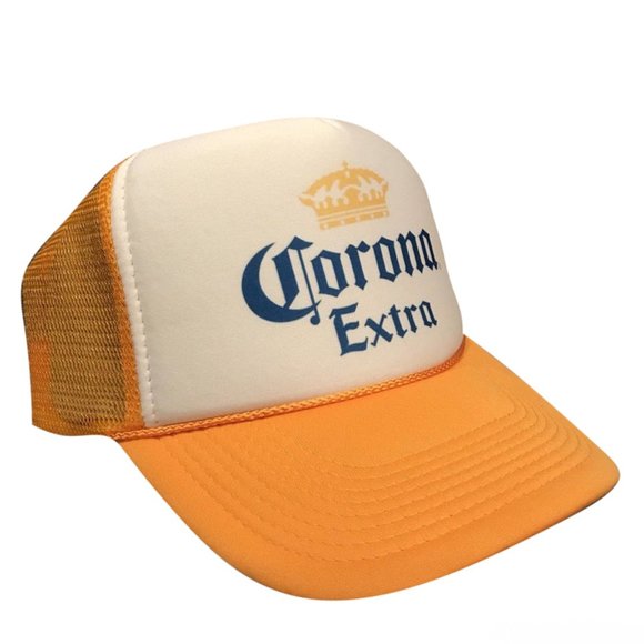Accessories | Corona Extra Trucker Hat Mesh Hat Vintage Snapback Hat ...